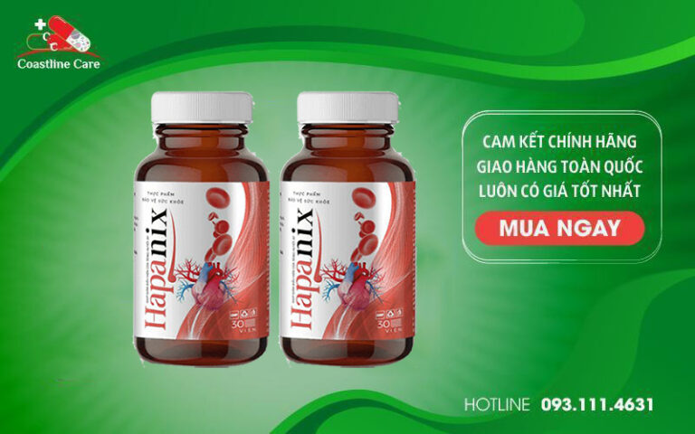 Viên Uống Hapanix - Hỗ Trợ Làm Sạch Mạch Máu (Hộp 30 Viên)